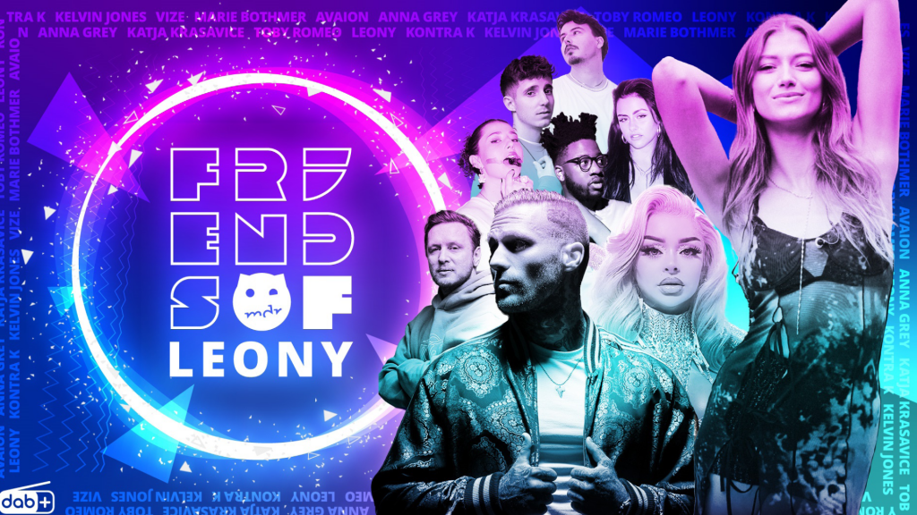 DSDS Jurorin Leony als Gastgeberin beim MRD Format "Friends of..."